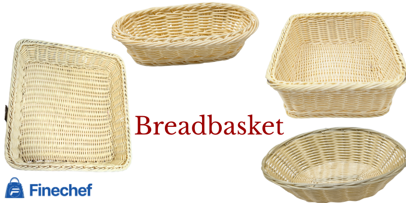 Lightweight Woven Bread Basket for Elegant Presentation of Bread Rolls ...